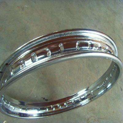 China Steel Material CP Finishing Motor Cycle Spare Parts Wheel  1.85*18 for sale