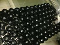 China Heat Treatment Motor Cycle Spares Chain 520UO Shot Blasting And Polish for sale