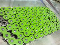 China Green Motor Cycle Parts Motorcycle Chain Heat Treatment 520H for sale