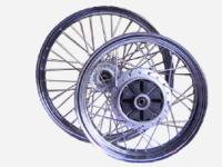 China Motorcycle Alloy Rim Assy Aluminum Alloy , Steel Material for sale