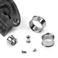 China 8g Fashion Titanium Ear Jewelry ASTM F136  Titanium Internally Threaded Eyelet for sale