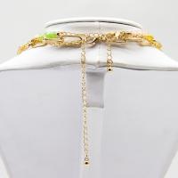 China Fashion Gold Necklace Jewelry Sets with Acrylic Pear Beads Necklace for Women for sale