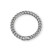 China Custom 18k Stainless Steel Bracelets 6mm 8mm Cuban Link Bracelet Men for sale