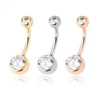 China Belly Button Rings Implant Grade Titanium Piercing Jewelry Wholesale for sale