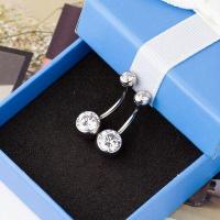 China Belly Button Rings Implant Grade Titanium Piercing Jewelry Wholesale for sale