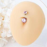 China Belly Rings Wholesale ASTM F136 Titanium Piercing Jewelry for Women for sale