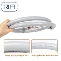 China Nonmetallic Weatherproof 2 Inch Pvc Conduit Liquid Tight Flexible Grey  UL for sale
