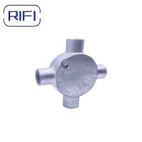 China Malleable Iron Electrical Circular Junction Box Outdoor Round for sale