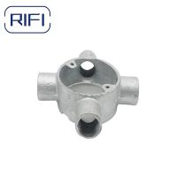 China Malleable Iron Electrical Circular Junction Box Outdoor Round for sale