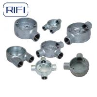 China Malleable Iron Electrical Circular Junction Box Outdoor Round for sale