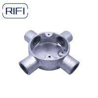 China Malleable Iron Electrical Circular Junction Box Outdoor Round for sale