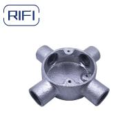 China Malleable Iron Electrical Circular Junction Box Outdoor Round for sale