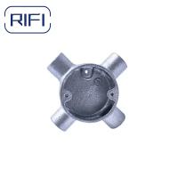 China Malleable Iron Electrical Circular Junction Box Outdoor Round for sale