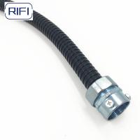 China PVC Coated Flexible Conduit And Fittings Electrical Steel Tube 3/8