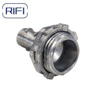 China ODM Flexible Conduit And Fittings Die Cast Zinc Conduit Screw In Connector for sale