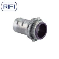 China ODM Flexible Conduit And Fittings Die Cast Zinc Conduit Screw In Connector for sale