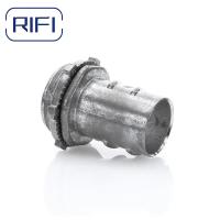 China ODM Flexible Conduit And Fittings Die Cast Zinc Conduit Screw In Connector for sale