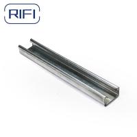 China Galvanized Steel Thickness 2mm 41x41 Slotted Channel 10 Ft Ss Unistrut Channel for sale
