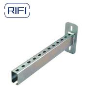 China 300mm Strut Wall Bracket Customize Cantilever Support Bracket for sale