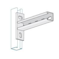 China Wall Mount Strut Channel And Fittings Power Strut Brackets Unistrut Cantilever Arm for sale
