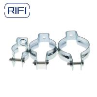 China IEC Strut Pipe Clamp Abrazadera Caddy Metal Tube Clip Electrical Conduit Hangers for sale