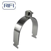 China Zinc Plated Metal Conduit Clamp Pre Galvanized Steel Unistrut Channel Clamps for sale