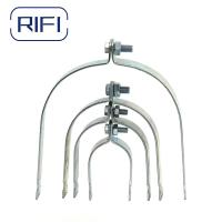 China Zinc Plated Metal Conduit Clamp Pre Galvanized Steel Unistrut Channel Clamps for sale
