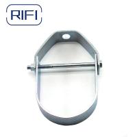 China Carbon Steel Strut Channel And Fittings Heavy Duty  Pipe Clamp With EPDM for sale