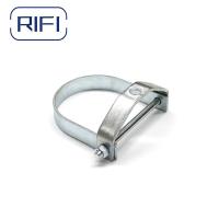 China Carbon Steel Strut Channel And Fittings Heavy Duty  Pipe Clamp With EPDM for sale
