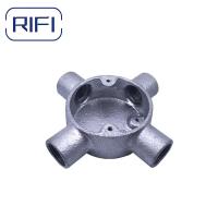 China Galvanized 4 Way Circular Box for sale