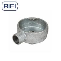 China OEM Galvanized Steel Pipe Fittings For Construction Malleable Iron Junction Box for sale