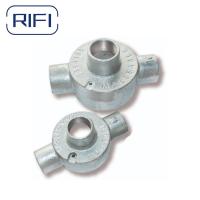China OEM Galvanized Steel Pipe Fittings For Construction Malleable Iron Junction Box for sale