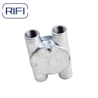 China Outdoor Electrical Round Cable Junction Box Enclosure Malleable Iron Mold for sale