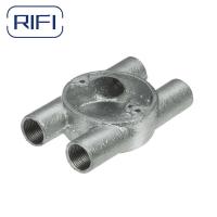 China Outdoor Electrical Round Cable Junction Box Enclosure Malleable Iron Mold for sale