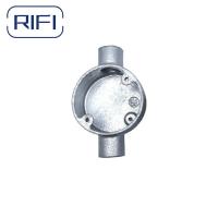 China BS EN 61386 Circular Electrical Junction Box U way cable conduit box for sale