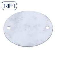 China Electro Galvanized Circular Junction Box Female Dome Electrical Round Box Cover for sale