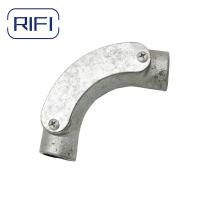China Hot Dipped Galvanised GI Conduit Fittings 20mm Conduit Elbow BS4568 Fittings for sale