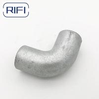 China Silver GI Conduit Fittings 32mm Galvanized Pipe Elbow BS Standard for sale