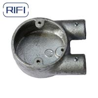 China BS EN61386 Branch U Way 25mm Junction Box Malleable Iron Pvc Conduit Box for sale