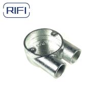 China BS EN61386 Branch U Way 25mm Junction Box Malleable Iron Pvc Conduit Box for sale