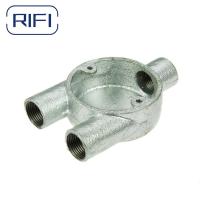 China BS EN61386 Branch U Way 25mm Junction Box Malleable Iron Pvc Conduit Box for sale