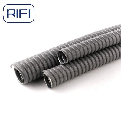 China 20mm Grey Tuberia Flexible Recubierta En Plastico (PVC) Flexible Conduit for sale