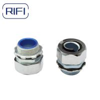 China 20mm 25mm connector Metalico Recto Flexible Conduit Connector for sale