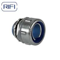 China 20mm 25mm connector Metalico Recto Flexible Conduit Connector for sale