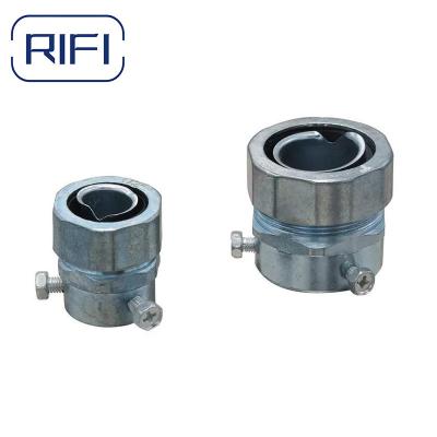 China Connector EMT A Flexible 20mm Flexible Conduit Connecter To EMT Conduit for sale