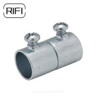 China Galvanized Set Screw EMT Coupling Customize For EMT Conduit for sale