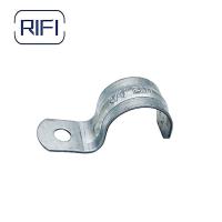 China 3 / 4 Inch EMT One Hole Cinduit Straps Electro Galvanized For Electrical Conduit for sale
