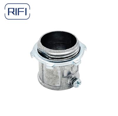 China Industrial EMT Conduit Fittings Set Screw Type Steel Pipe Conneter for sale