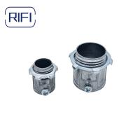 China Metal EMT Set Screw Connector Coupling Electrical 1 / 2 Inch for sale