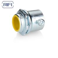 China Zinc Die Cast Metal Conduit Fittings Galvanised EMT Set Screw Steel Connector for sale
